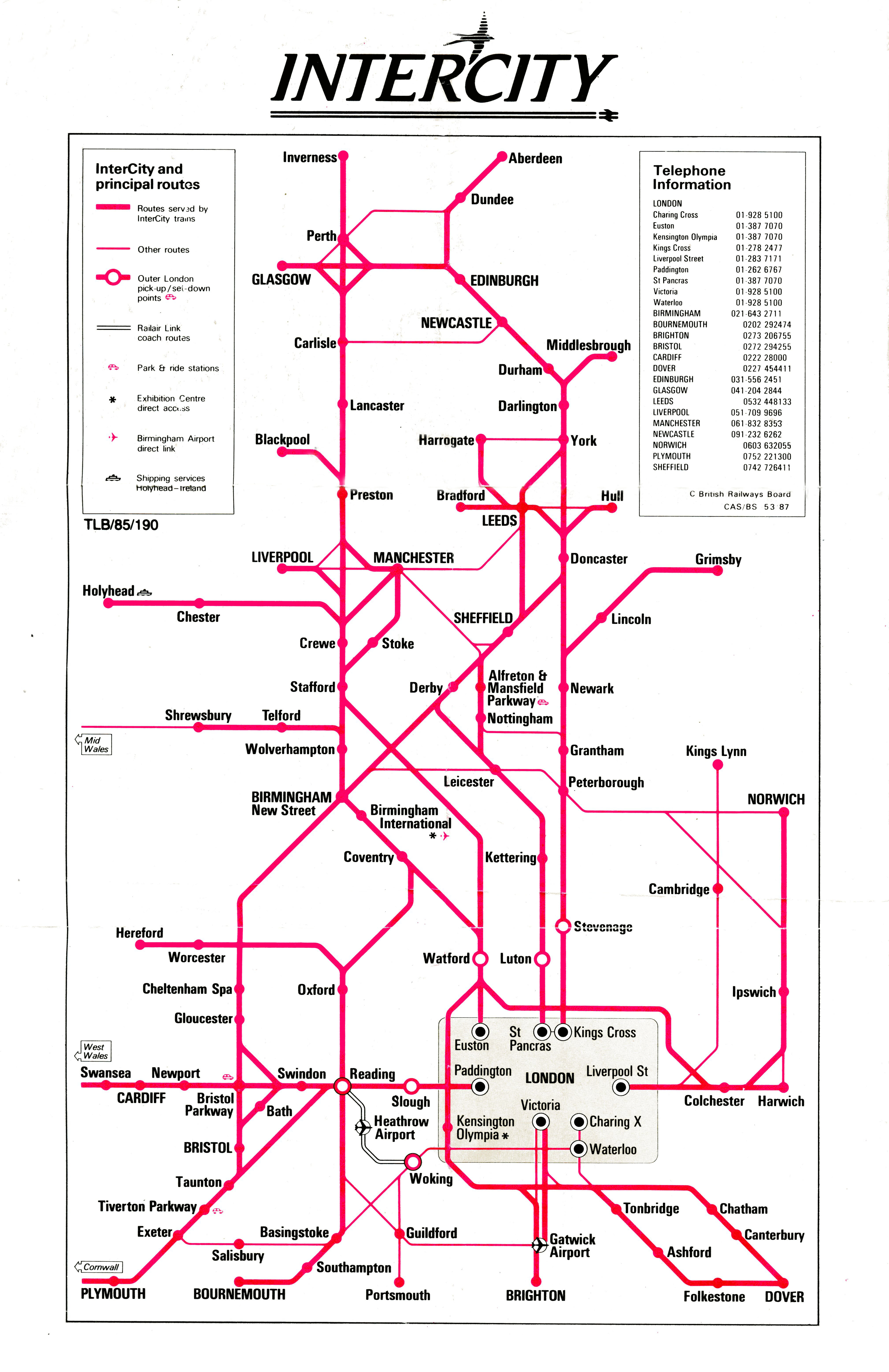 Changing definitions of Intercity services | RailUK Forums